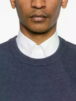 Rossignol Striped Crew-neck Sweater - Blue