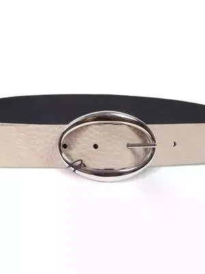 Orciani Leather Belt - Neutrals