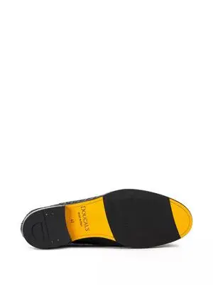 DOUCAL'S Woven Leather Loafers - Blue