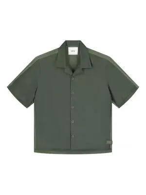 ARTE ANTWERP Panelled Short-sleeve Shirt - Green