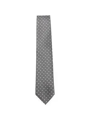 TOM FORD Patterned Neck Tie - Grey