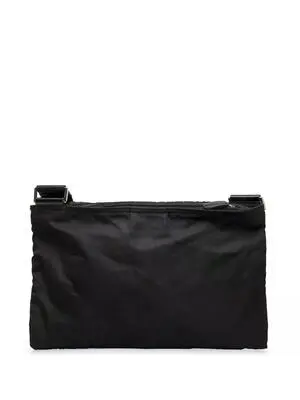 Prada Triangle Logo Crossbody Bag