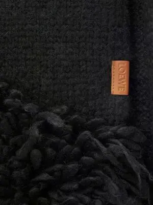 Loewe Logo-patch Scarf