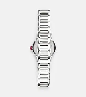BVLGARI Lvcea 28mm Stainless Steel Watch With Diamonds