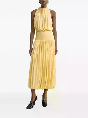 TOTEME Gathered Dress - Black