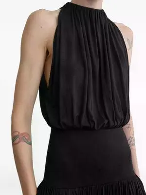 TOTEME Gathered Dress - Black