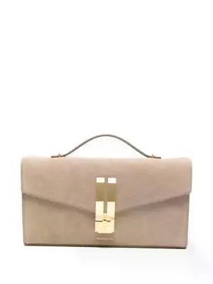 Demellier Gold Tone Clutches For Women