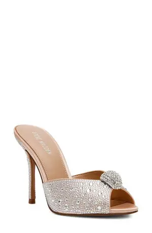 Steve Madden Priya Peep Toe Stiletto Slides