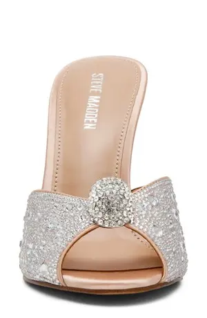 Steve Madden Priya Peep Toe Stiletto Slides