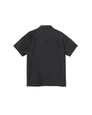 VOWELS Mohair Poplin Shirt - Black
