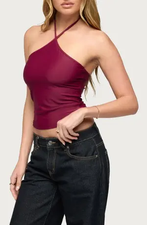 EDIKTED Alaynah Halter Top