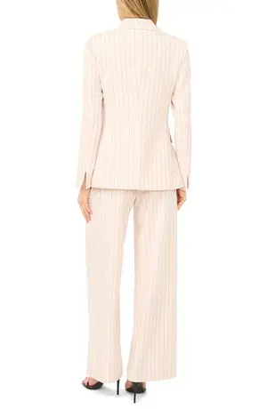Halogen Pinstripe Single-breasted Blazer