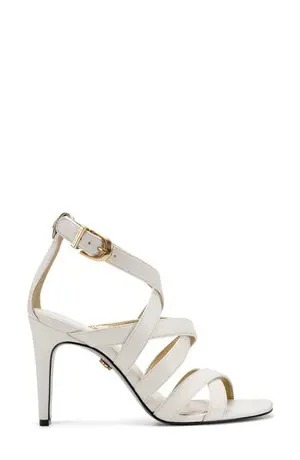 Donna Karan New York Briarrose Ankle Strap Sandal - Ivory