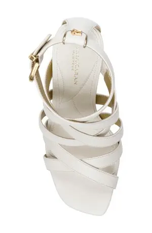 Donna Karan New York Briarrose Ankle Strap Sandal - Ivory