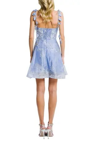 CIEBON Kaelin Floral-print Voile Minidress