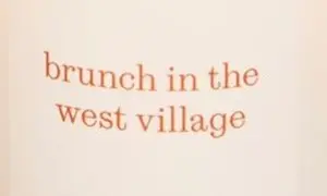 LITERIE Brunch In The West Village Candle