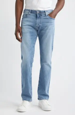Ag Raw Edge Hem Jeans For Men