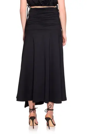 Susana Monaco Gathered Midi Skirt