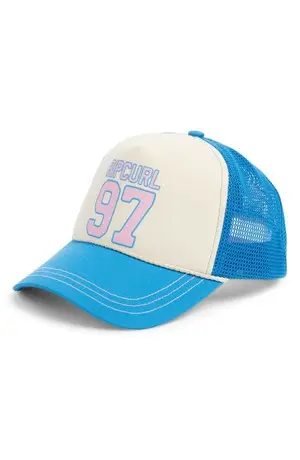 Rip Curl Mixed Revival Trucker Hat Blue