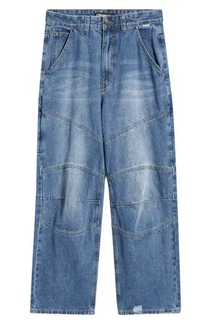 CRIMINAL DAMAGE Franklin Distressed Carpenter Jeans