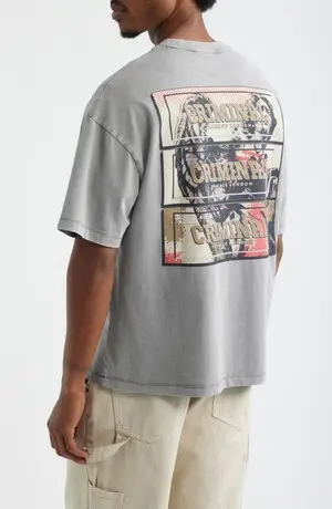 CRIMINAL DAMAGE Statute Graphic T-shirt