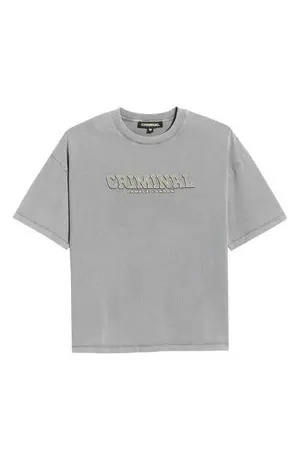 CRIMINAL DAMAGE Statute Graphic T-shirt