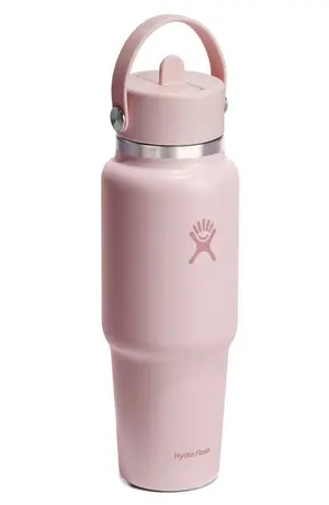HYDRO FLASK 32-ounce Wide Mouth Travel Bottle With Flex Straw Cap