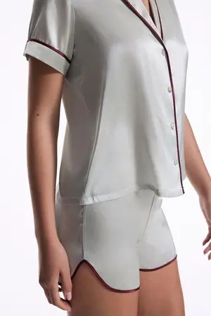 HOUSE OF SILK Silk Short Pyjama Suit