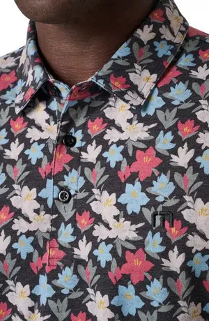 Travis Mathew Featherweight Fairway Floral Polo