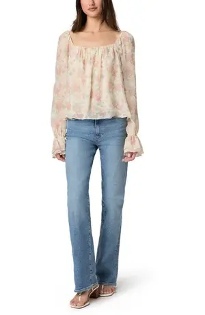 Paige Lucila Floral Silk Top