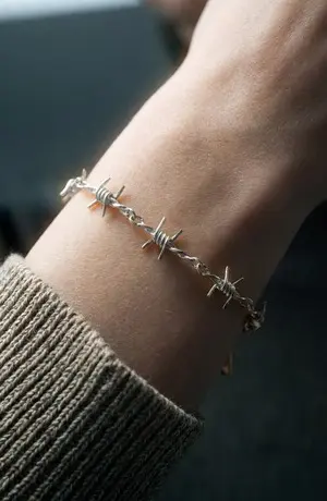 THE M JEWELERS The Barbwire Bracelet - Silver