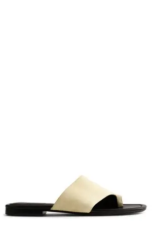 Madewell The Maycie Toe Loop Slide Sandal