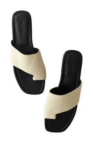 Madewell The Maycie Toe Loop Slide Sandal