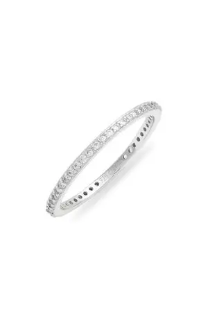 THE M JEWELERS The M Essential Pavé Band Ring - Silver