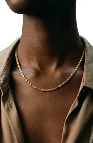 THE M JEWELERS Rope Chain Necklace
