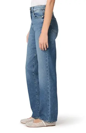 Paige Stevie High-waist Straight Leg Jeans - Keystone