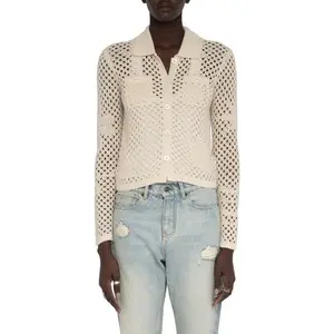 Zadig&Voltaire Voltyz Open Stitch Shirt