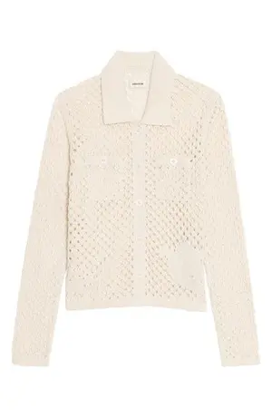 Zadig&Voltaire Voltyz Open Stitch Shirt