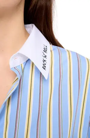 Zadig&Voltaire Cotton Poplin Striped Shirt