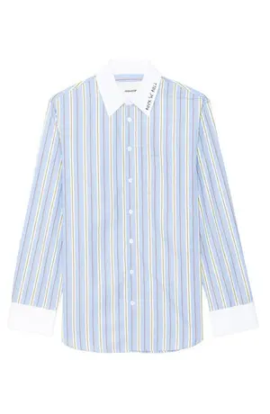 Zadig&Voltaire Cotton Poplin Striped Shirt