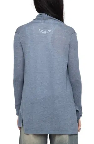Zadig&Voltaire Cashmere Open-front Cardigan - Sixtine