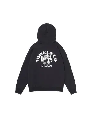 VOWELS Company Relaxed-fit Hoodie - Black