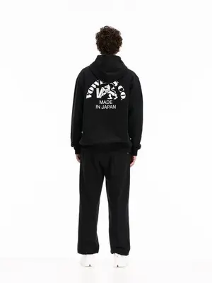VOWELS Company Relaxed-fit Hoodie - Black