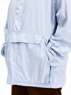 VOWELS Reversible Shell Jacket - Light Blue