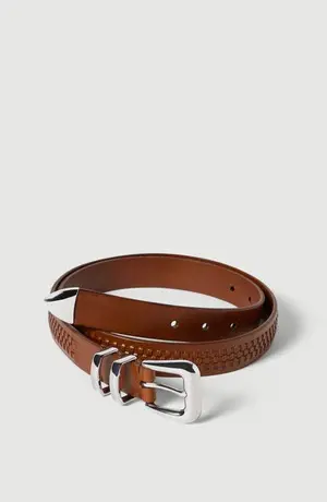 Brunello Cucinelli Braided Leather Belt