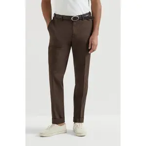 Brunello Cucinelli Italian Fit Trousers - Brown