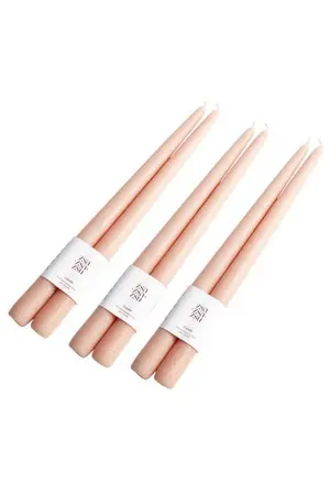 ZSA ZSA ZSU Deurne 6 Pcs Candlestick 12 In Rose