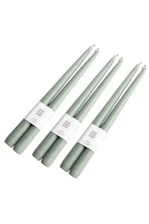 ZSA ZSA ZSU Deurne 6 Pcs Candlestick 12 - Turquoise