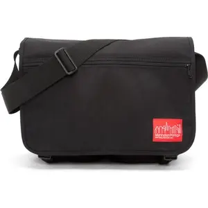 MANHATTAN PORTAGE Europa Expandable Messenger Bag - Black