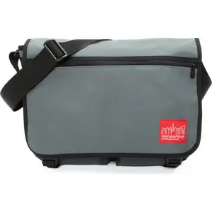 MANHATTAN PORTAGE Europa Expandable Messenger Bag - Grey